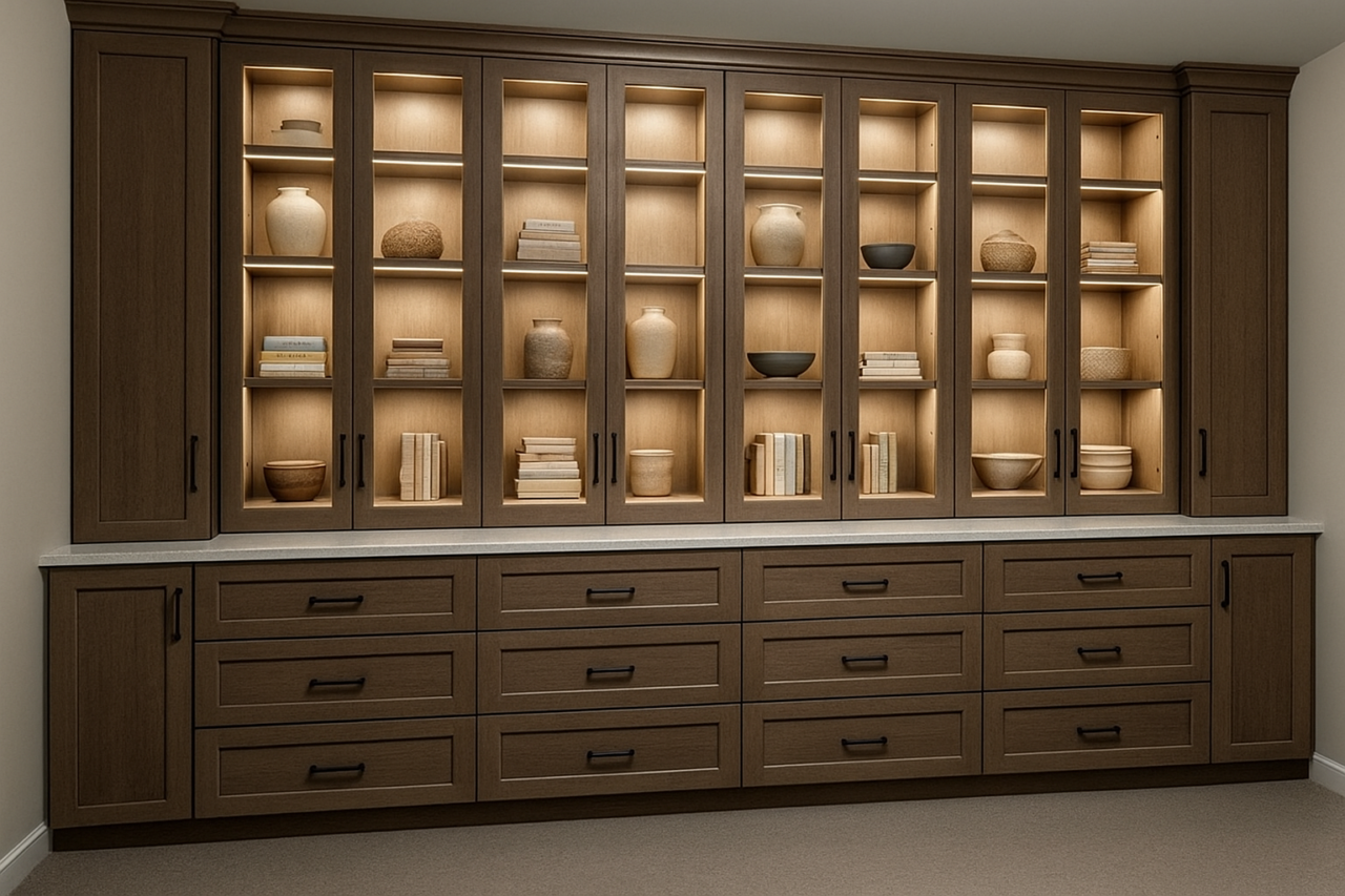 Display Units, Entertainment Centers, TV / stereo cabinets.
